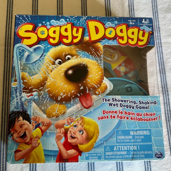 Spin Master | Toys | 27 Soggy Dog Board Game Spin Master Water Wet ...